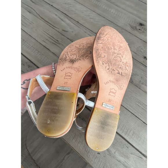 Les Tropeziennes | Shoes | Les Tropeziennes Flat Embellished Jeweled ...